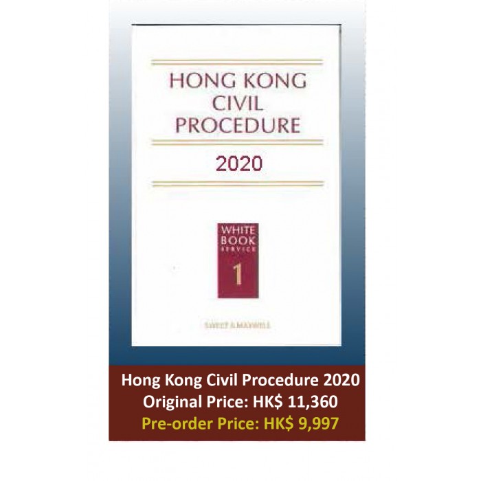 *Pre-order* Hong Kong White Book 2020