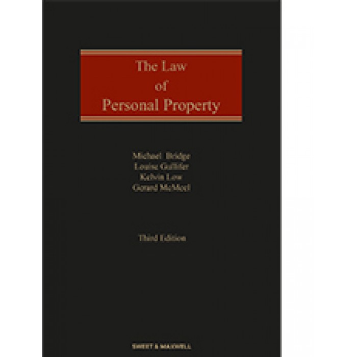 The Law of Personal Property 3rd ed