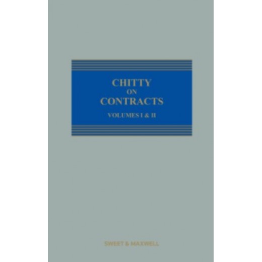 Chitty on Contracts 34th Volume 1 & 2 Volume 2021