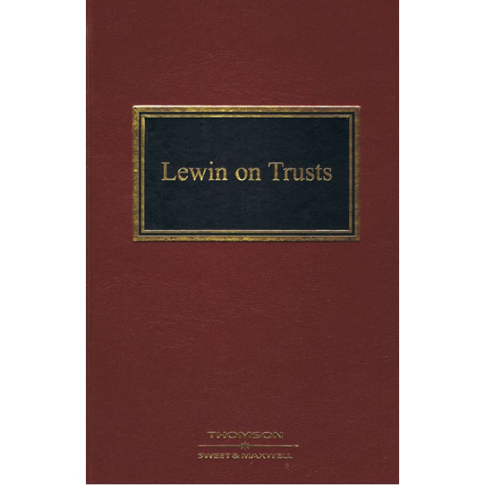 Lewin on Trusts 20th edition with 1st Supplement