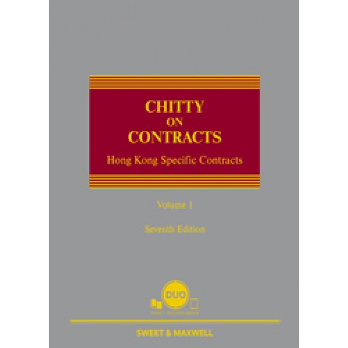 Chitty on Contract: Hong Kong Specific Contracts 7th ed + Proview