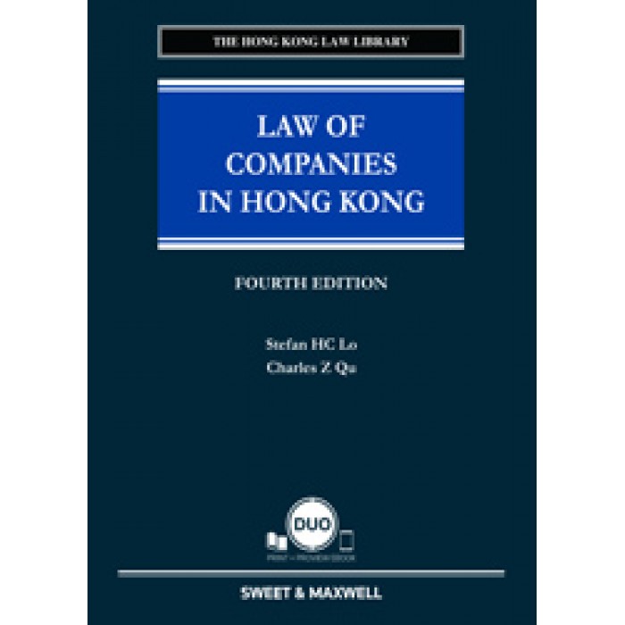 Law of Companies in Hong Kong 4th ed + Proview (Practitioner / Student ...