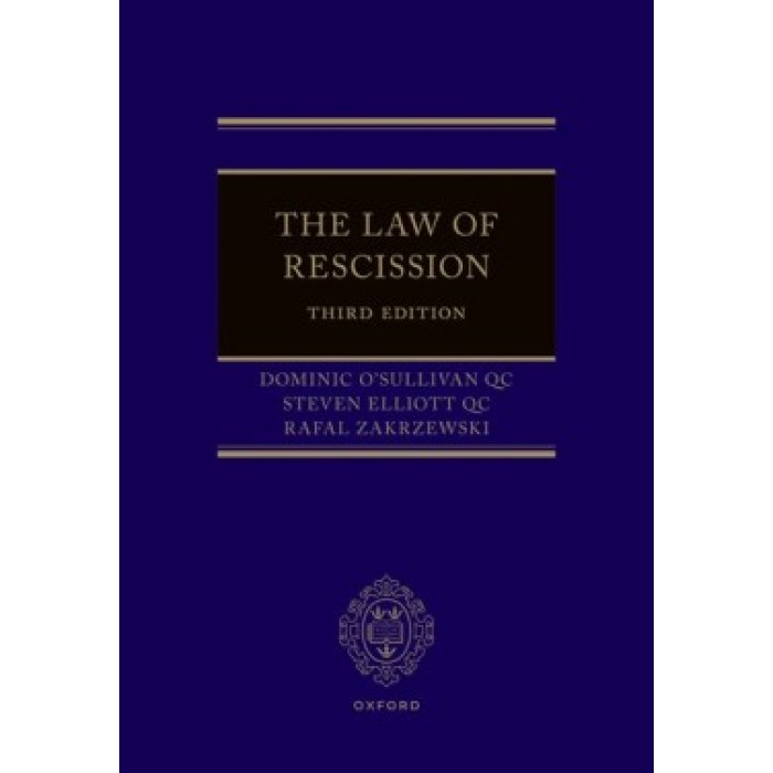 The Law of Rescission 3rd ed