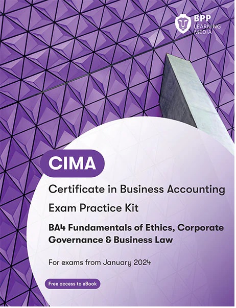 CIMA - BA4 Fundamental of Ethics, Corporate Governances and Business ...