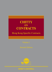 Chitty on Contract: Hong Kong Specific Contracts 7th ed + Proview